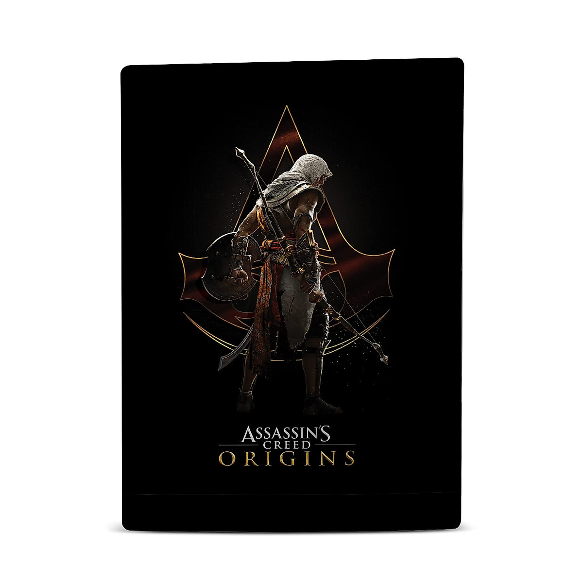Head Case Designs Officially Licensed Assassin's Creed Bayek Crest Origins Character Art Vinyl Faceplate Sticker Gaming Skin Decal Cover Compatible With Sony PlayStation 5 PS5 Disc Edition Console