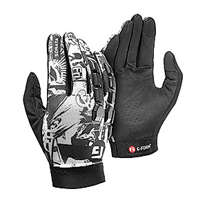 G-Form Sorata 2 Mountain Bike Gloves - Motorcycle & Cross-Country Cycling Gloves - Street Art, Small