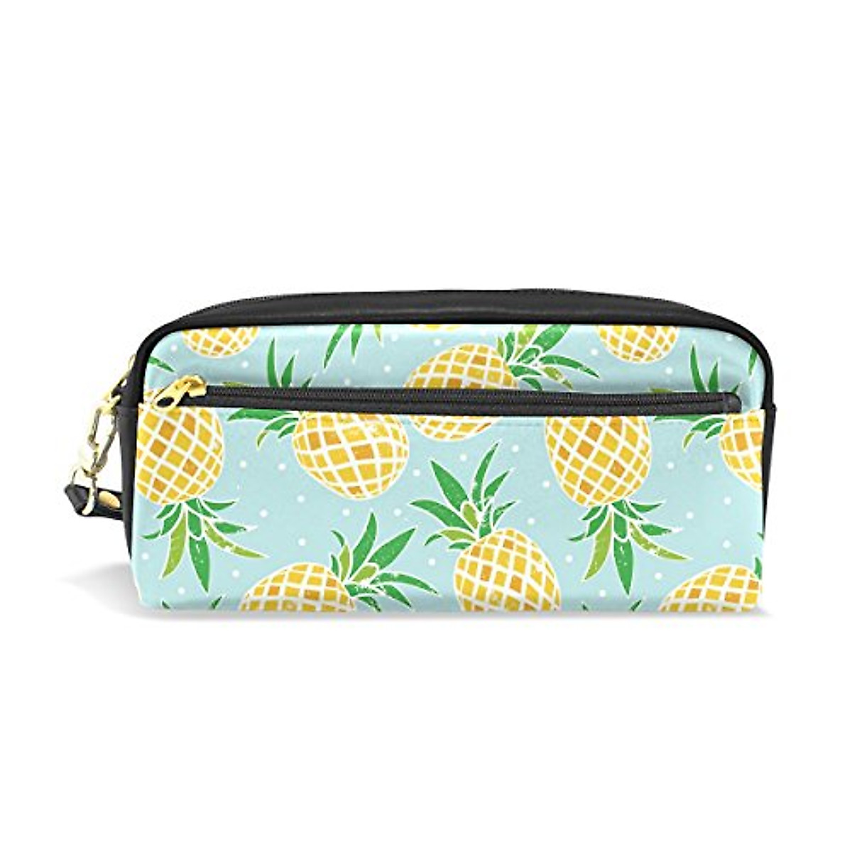 ABLINK Cute Cactus Pencil Pen Case Pouch Bag with Zipper for Travel, School, Small Cosmetic Bag