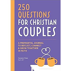 Before We Marry: A Journal for Christian Couples: 250 Questions for Couples to Grow Together In Faith