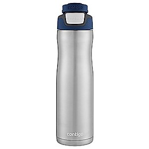 Contigo Steel Water Bottle, 24 oz, SS Monaco