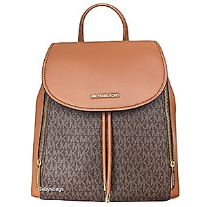 Michael Kors Women's Phoebe Medium Drawstring Backpack Adult Fashion Purse (Brown)