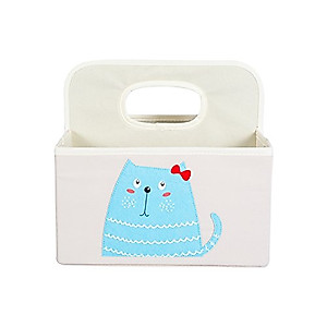 DII Kids Space-Saving Storage Bin, Caddy, Kitty
