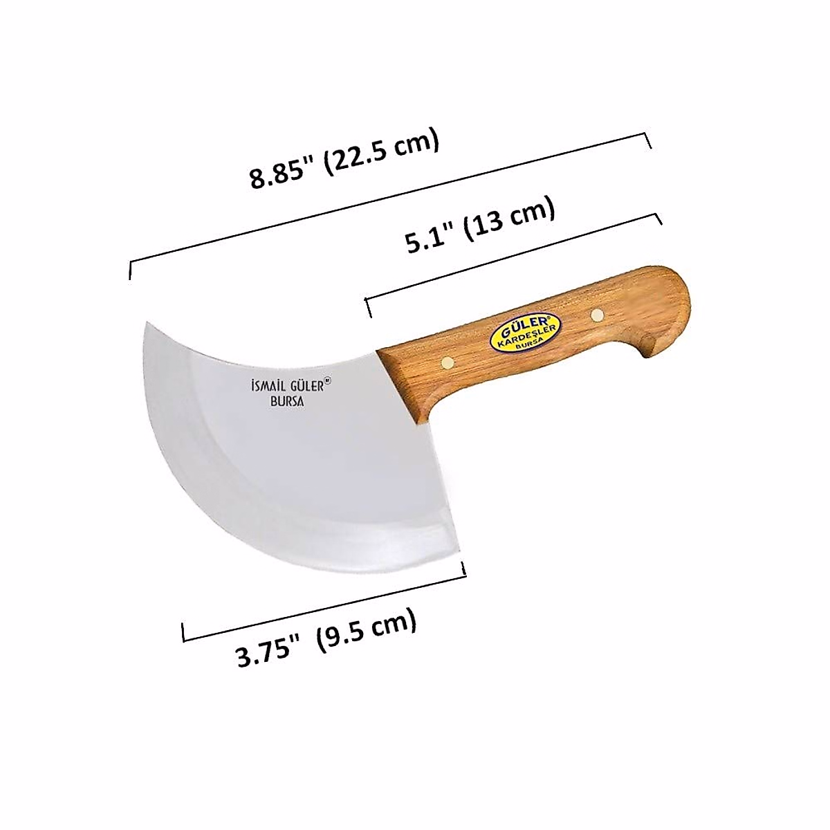 DLK - Pastry and Pastry Cutting Knife - Stainless Steel Knife - Patty Knife