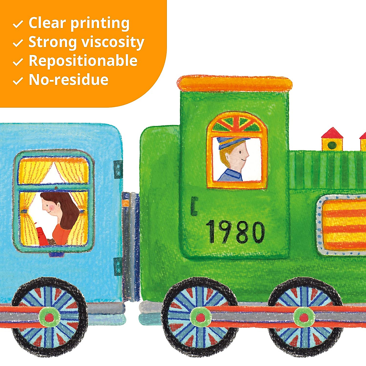 DECOWALL SG3-1404P1405 The Road and Cars Kids Wall Stickers Wall Decals Peel and Stick Removable Wall Stickers for Kids Nursery Bedroom Living Room (Medium) décor