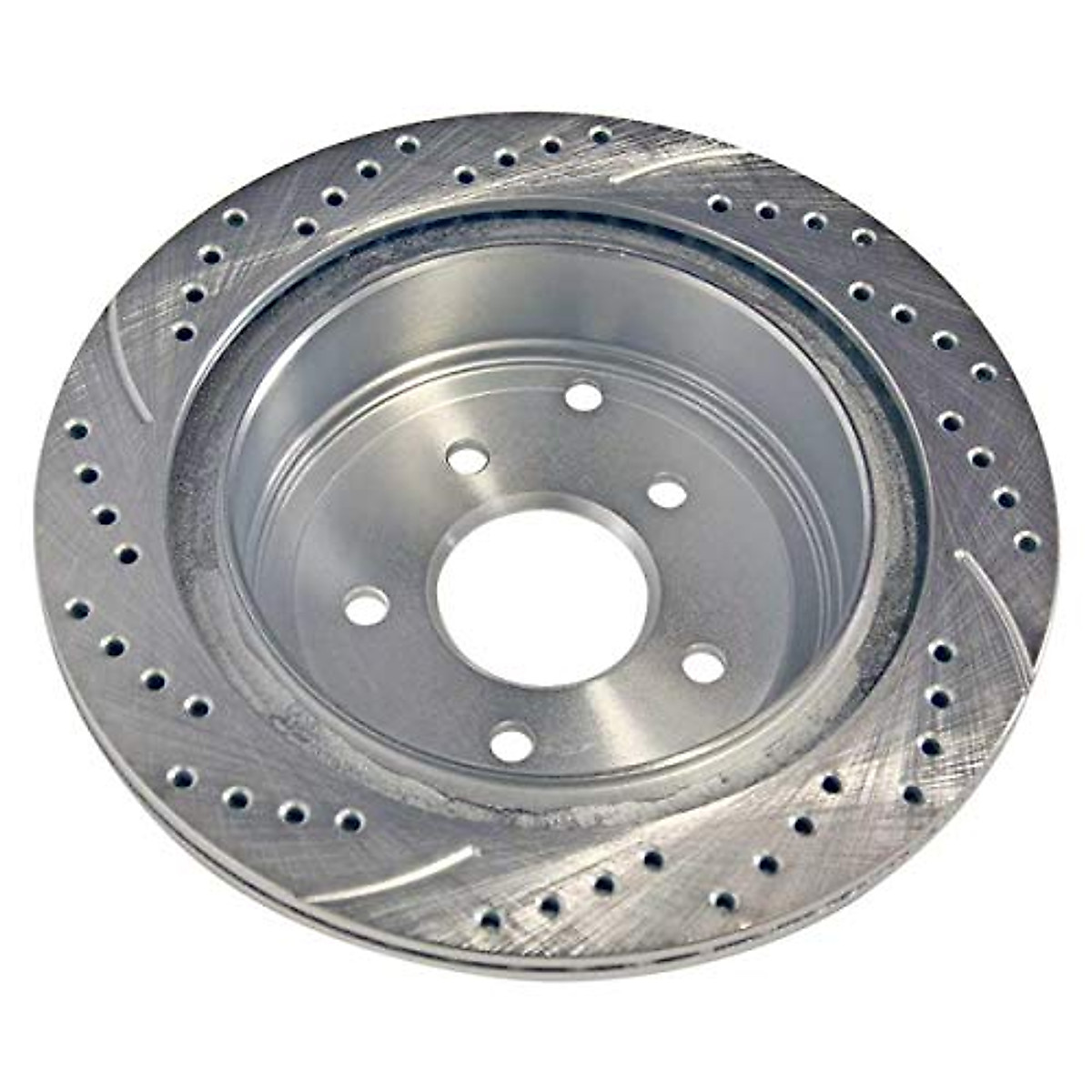 LNMTLZHHM Compatible with Rear Drilled Slotted Brake Rotor Pair PR41350DSZPR