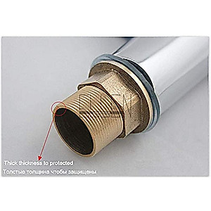 LUOFDCLDDD Water-Tap Bathroom Sink Tap Kitchen Sink Tap Hot and Cold Mixer Tap Bathroom Basin Sink Faucet Chrome Copper Water Tap Mixer Single Handle Bath Faucets