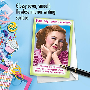 NobleWorks -1 Funny Birthday Card for Women - Inappropriate Grown-Up Humor, Hilarious Birthdays (Buyer Discretion Advised) - Biggest Wh-re 0908