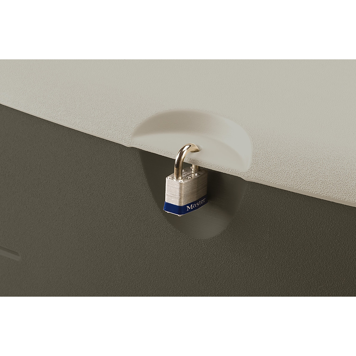 Rubbermaid 2047053 Deck Box, Medium, Sandstone