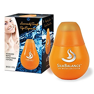 Silk Balance Natural Hot Tub Water Care - Premium Simple Luxury Hot Tub Water Solution 2 Month Supply