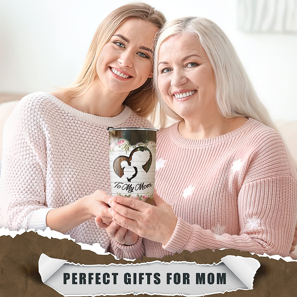 Gifts For Mom From Daughter, Mothers Day Gifts - To My Mom, Mom Gifts From Daughters - Mom Birthday Gifts, Mothers day gifts from daughter, Bonus Mom, best mom ever gifts - 20oz Tumbler