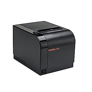 Rongta Thermal Receipt Printer, 80mm Receipt Printers, Thermal Pos Printer with Auto Cutter Support Cash Drawer,USB Serial Ethernet Support ESC/POS, Compatible with Windows/Mac/Linux (RP820)