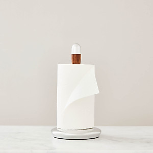 Nambe Curvo Paper Towel Holder