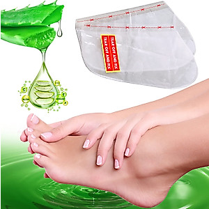 Nado Care Foot Peel Mask - Exfoliating Foot Peeling Masks for Men and Women with Natural Aloe Extract - Repair Rough Heels, Callus and Dry Dead Skin - 3 Pack