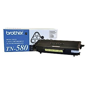 Brother OEM Toner TN580 (BLACK) (1 Cartridge) [TN580] -