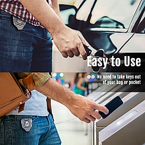 MNGARISTA Heavy Duty Retractable Keychain with Belt Clip, Retractable ID Badge Reel, Retractable Badge Holder with 31.5” Steel Cord and Key Ring, 9.0oz, 2-Pack