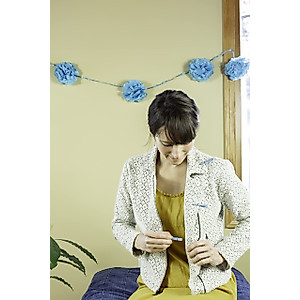 Don't Say Baby Game for Boy with Blue Natural Wooden Clothespins for Baby Shower Pins Game and Cute 5 x 7 Sign - 30 People - by Shower Games & Co.