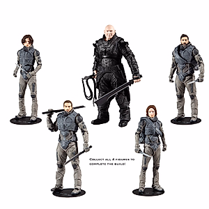 McFarlane Toys Dune Duncan Idaho 7-inch Action Figure with Build-A Glossu ‘Beast’ Rabban Figure Parts, Multicolor