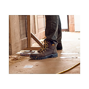 Cat Footwear Men's Outline St Work Boot, Honey, 8