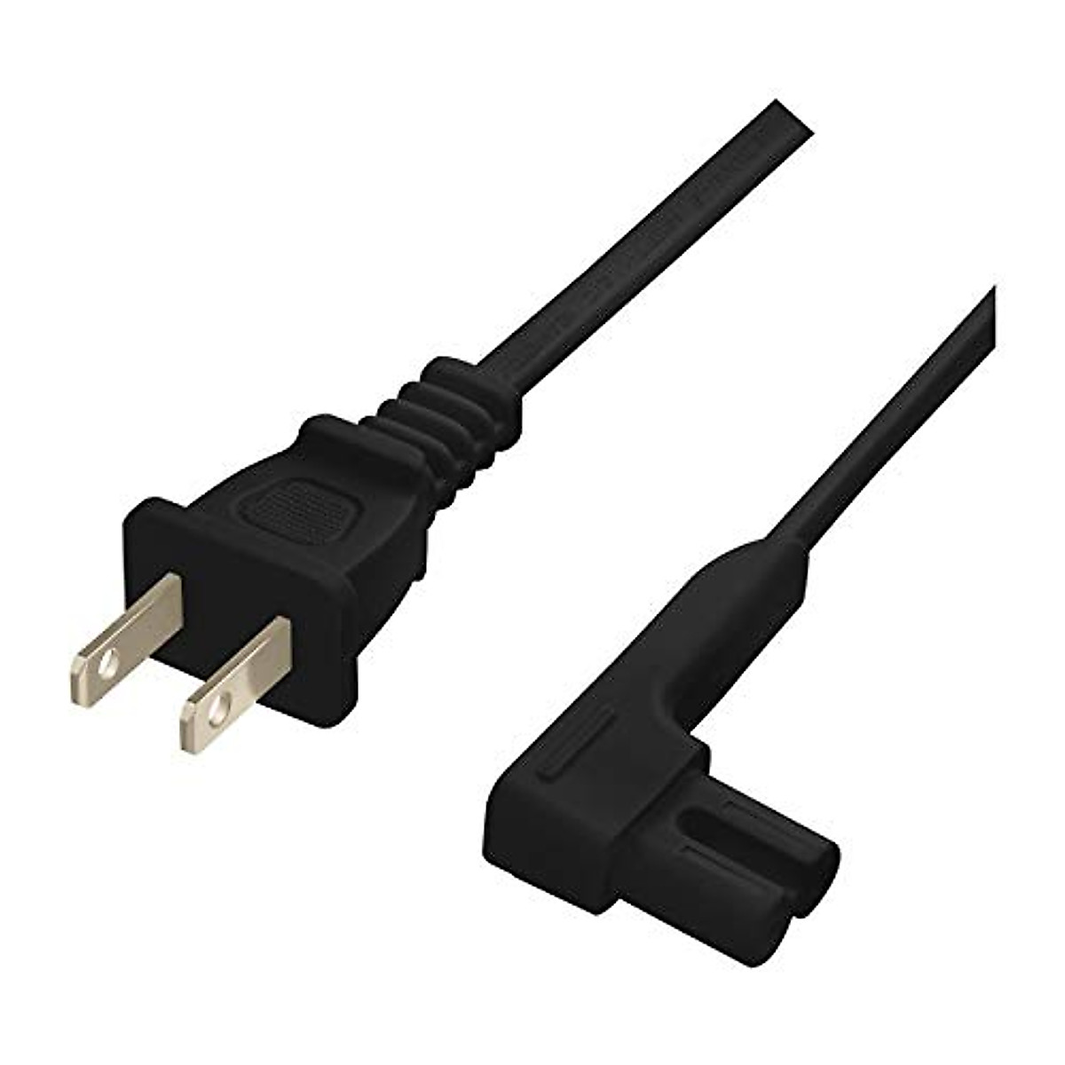 Vebner 19.5in Power Cord Compatible with Sonos One, Sonos One SL, Sonos Play-1 Speakers - Power Plug Cable (Short, Black)