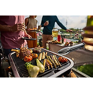 Weber Lumin Outdoor Electric Barbecue Grill, Black - Great Small Spaces such as Patios, Balconies, and Decks, Portable and Convenient