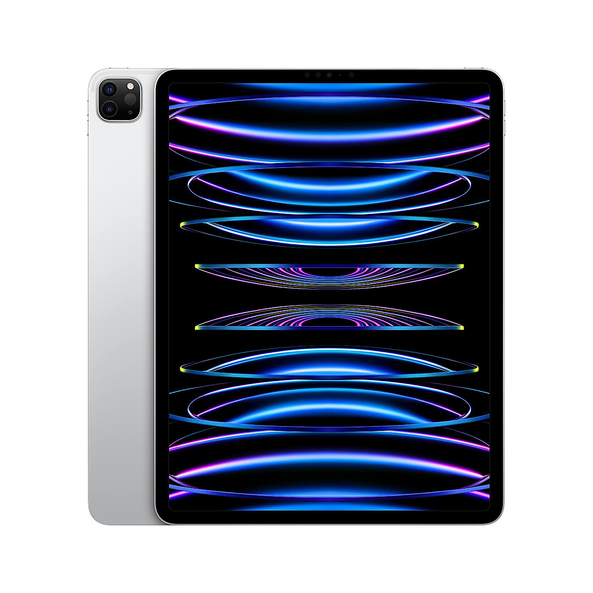 Apple iPad Pro 12.9-inch (6th generation): with M2 chip, Liquid Retina XDR display, 512GB, Wi-Fi 6E, 12MP front/12MP and 10MP back cameras, Face ID, all-day battery life – Silver
