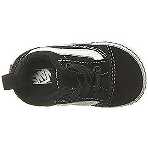Vans Old Skool Crib (Infant/Toddler) Black/True White 4 Toddler M