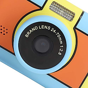 Kids Digital Camera, 1080P HD Camera Kids Digital Camera Double Lens Shockproof 2.4 Inch Screen Camera for Kids Gift