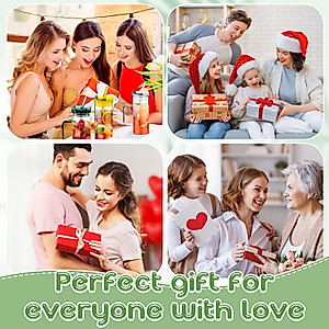 Rtteri 6 Sets Square Glass Cups with Lids and Straws Coffee Cups with Handle Drinking Glasses Wide Mouth Multi Colored Glass Tumbler with Handle for Home Employee Coworkers (16 Oz, Medium)