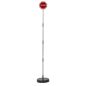 CENTAURUS Garage Parking Assist Led Flashing Garage Parking Sensor Perfect Target Indicator Parking Flashlight System with Adjustable Height Guide LED Stop Sign Bumper Sensor, Red (1 Pack)