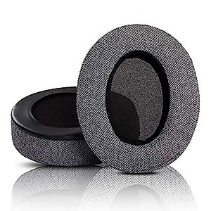 YunYiYi Replacement Upgrade Earpad Cups Cushions Compatible with Monoprice SonicSolace Active Multimedia Studio Headphones Memory Foam (Gray)