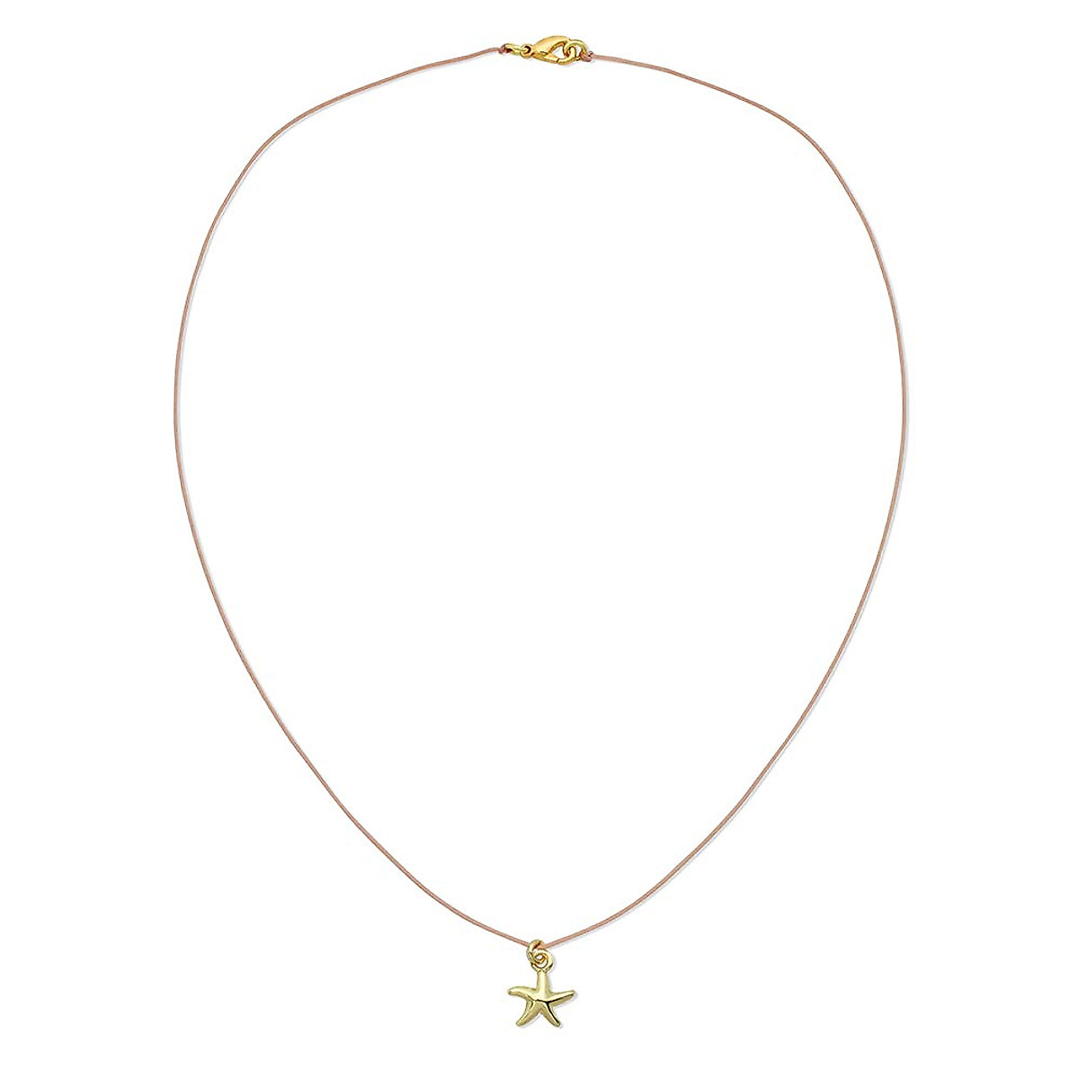 Lucky Feather Ocean Life Necklaces – Sterling Silver, 14k Gold Dipped VSCO Necklace - Thoughtful Gift for Women and Teenagers