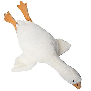 35.4" Goose Stuffed Animal Cute Swan Plushies Big Duck Plush Toy for Girls Boys Party Favors (White)