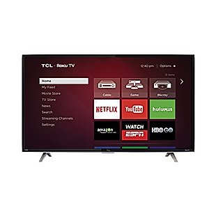 TCL 50FS3850 50-Inch 1080p Roku Smart LED TV (2015 Model)