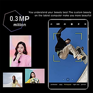 pstuiky Hd 7-inch IPS Display Screen Tablet Laptop,WiFi Bluetooth Android Voice Call Game Working Tablet,1GB Ram+16GB ROM,4000mah,Android 6.0 System (Green)