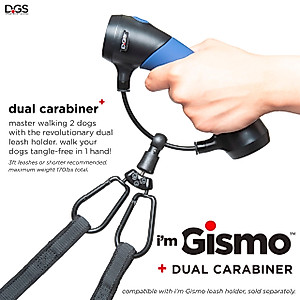 Dog Gone Smart I'm Gismo - Connectable Dual Leash Holder/Carabiner