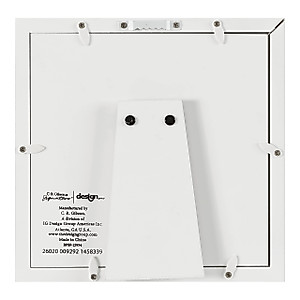 C.R Gibson BPSF-23934 Love You to The Moon and Back Baby Sonogram Picture Frame, 7'' W x 7'' H