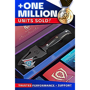 Dalstrong Professional Oyster, Clam and Shellfish Shucking Knife - 3.5 inch - Shogun Series Elite - Japanese AUS-10V Super Steel - G10 Handle - Kitchen Knife - Sheath Included