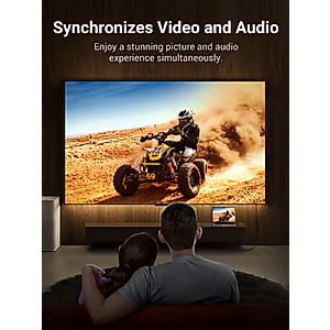 Ugreen 2Pack High Speed HDMI Port Saver Male to Female Adapter Right Angled 90 and 270 Degree