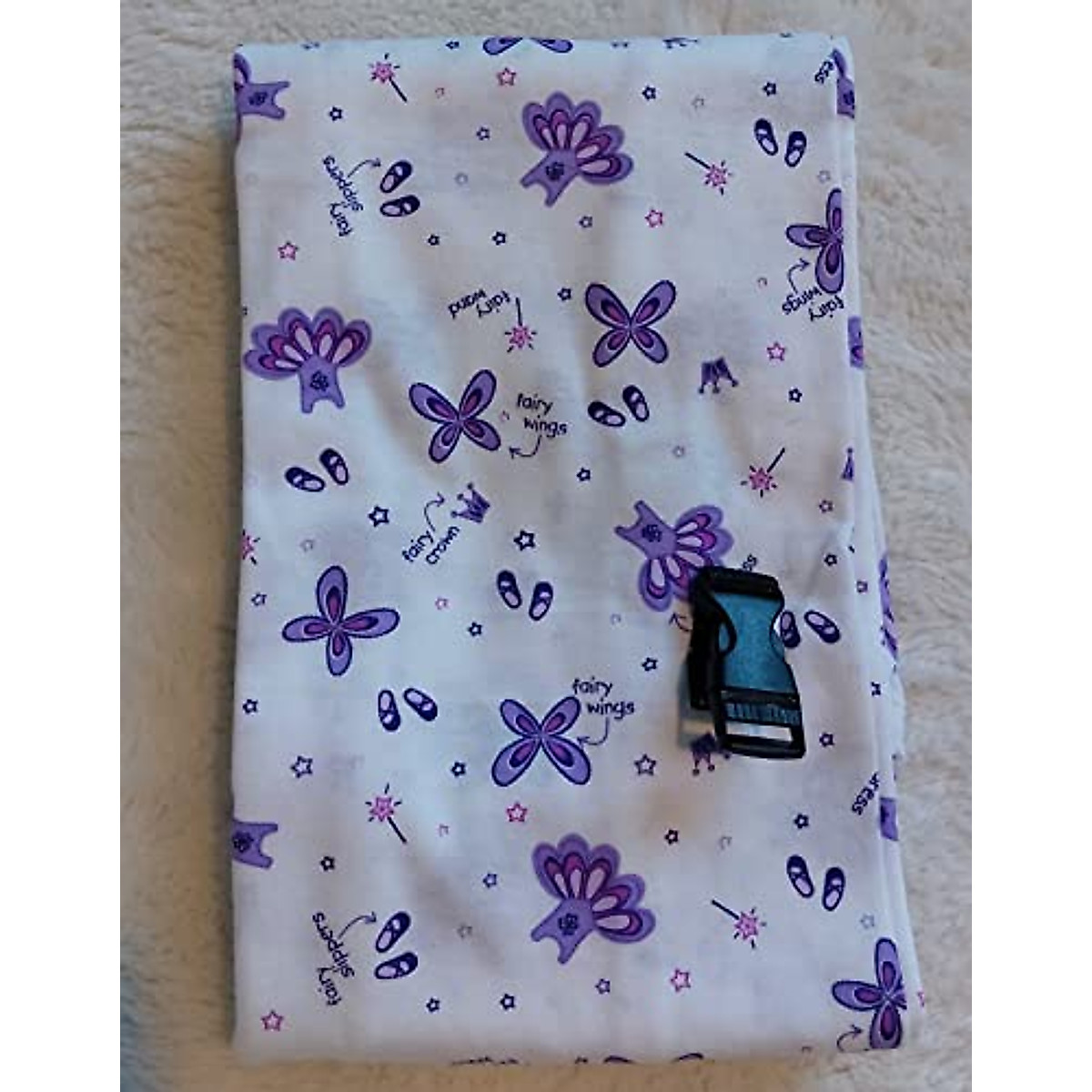 Car Seat Sun Canopy (Purple Fairy)