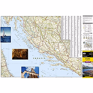 Croatia Map (National Geographic Adventure Map, 3324)