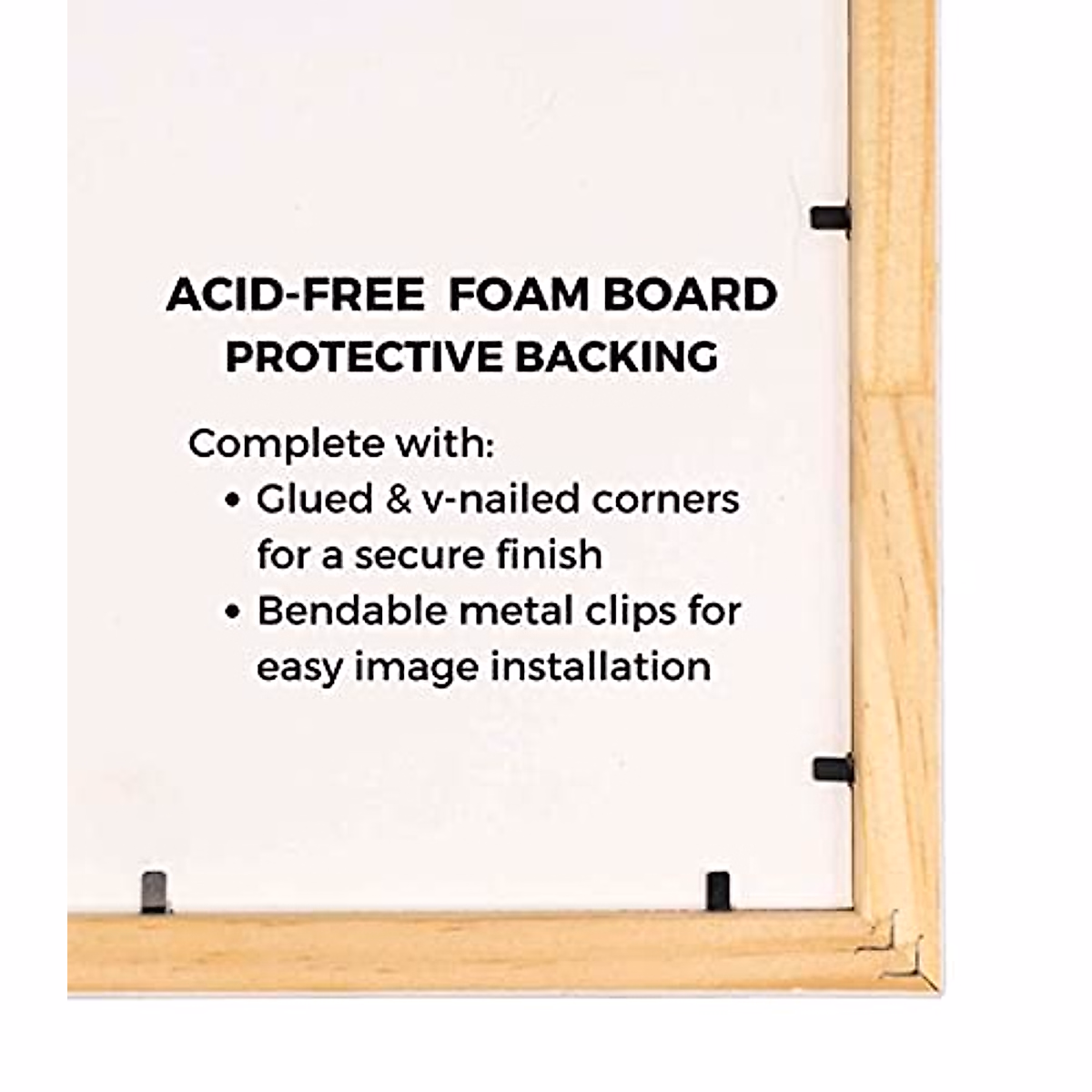 25x8 Frame Red Solid Wood Picture Frame Width 1.25 Inches | Interior Frame Depth 0.75 Inches | Garnet Bohemian Photo Frame Complete with UV Acrylic, Foam Board Backing & Hanging Hardware