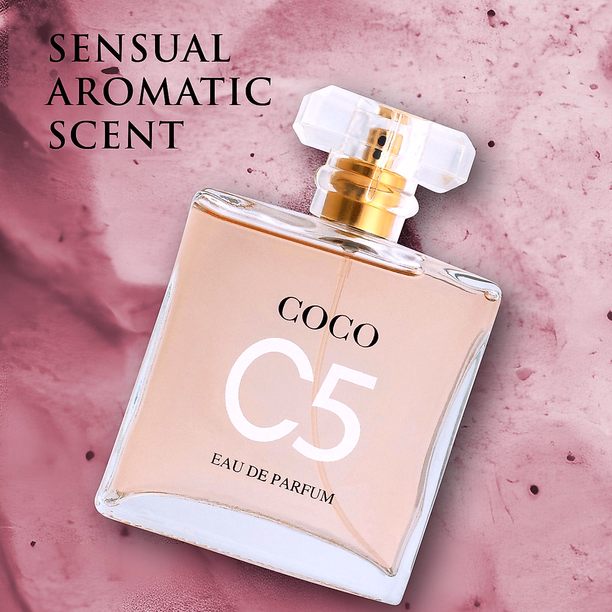 Coco C5 for Women Eau De Parfum - Pure Femininity in a Bottle - Delicate Floral Scents of Jasmine and May Rose - A Fragrance That Will Get You Noticed - Cruelty-Free Perfume Precious Gift for Women