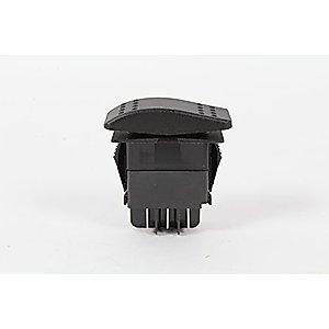 Generac 0D4767 OEM RV Guardian Generator Main On-Off Rocker Switch DPDT Spade - Ultra-Source 004582 Compatible - Power System Replacement Part