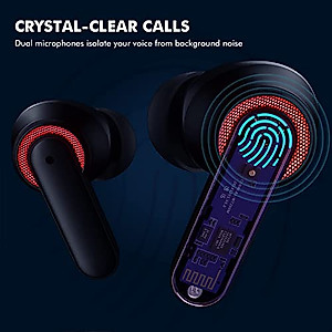 Bluetooth 5.3 Headphones for Samsung Z Fold 4 Flip 3 True Wireless Earbuds Stereo Sound Noise-canceling in-Ear Earphones Mic for iPhone 14 Pro Max 13 12 Galaxy S23 S22 S21 S20 iPad 10 Air Pixel 7 Pro