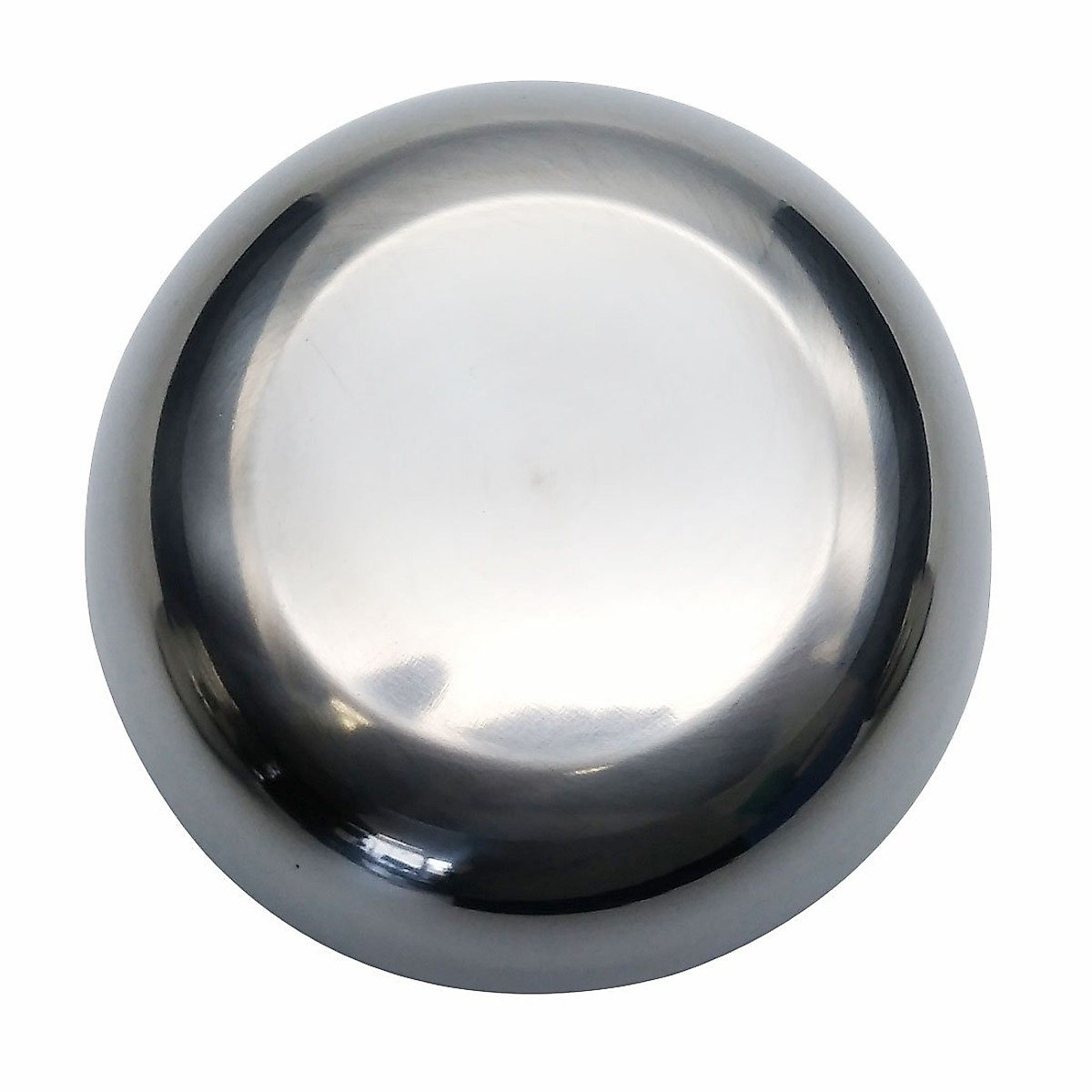 GARASANI 3 Pack Korean Traditional Stainless Steel Good Fortune Rice Bowl with Lid Set (Silver 3Pcs)