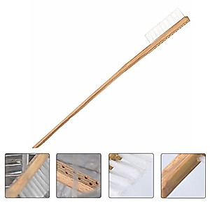 PATKAW Bird Accessories Parakeet Bird Cage 2 Pieces Bird Cage Brush Bird Cage Cleaner Bird Cage Cleaning Tools Parrot Cage Cleaning Brush Handle Small Bird Accessories Parakeet Bird Cage