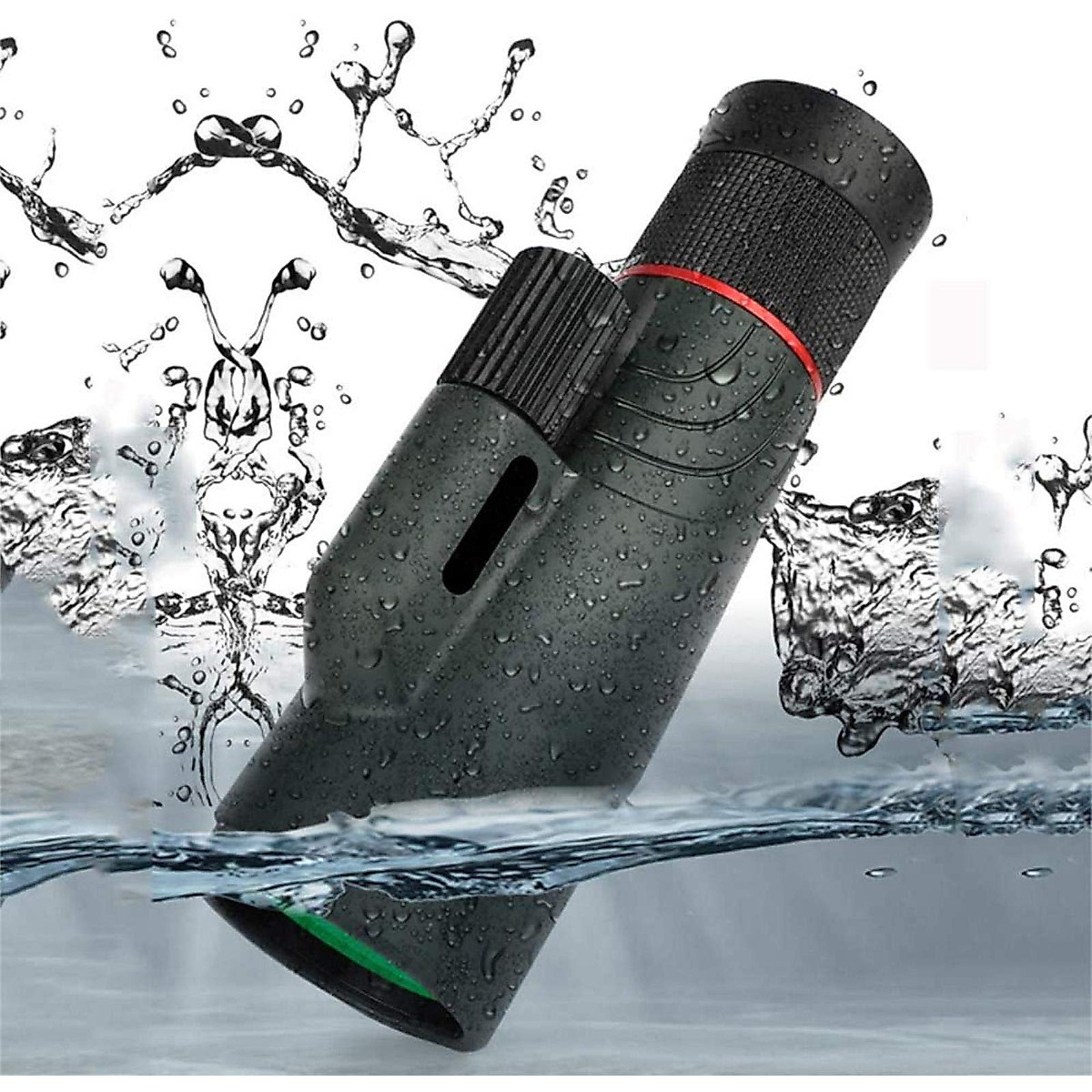 ROLTIN 10-20x50 High Power Zoom Monocular Compact IPX7 Waterproof BAK4 Prism FMC Lens Monocular for Adult Bird Watching, Outdoor Hunting, Travel, Sightseeing Adults