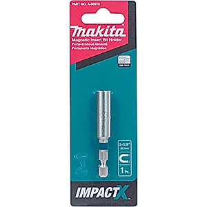 Makita A-96970 Impactx 2-3/8″ Onepiece Magnetic Insert Bit Holder