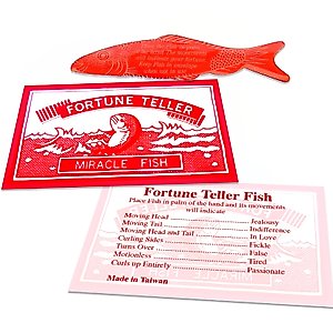 ArtCreativity Large 3.5 Inch Mood Fortune Teller Fish - Set of 72 - Cool Novelty Toy for Kids and Adults - Fun Science Learning Aid - Christmas Party Cracker Toy, Birthday Party Favor